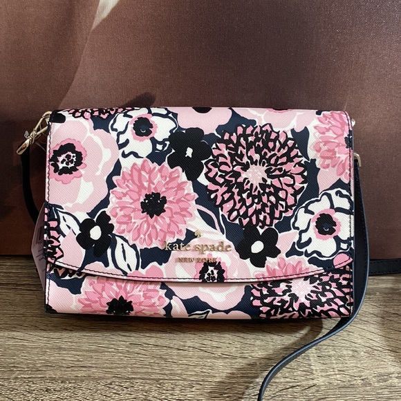 kate spade | Bags | Kate Spade Carson Convertible Crossbody Floral ...